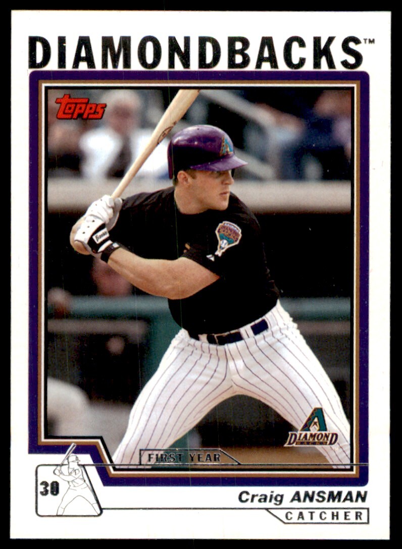 2004 TOPPS 1ST EDITION CRAIG ANSMAN ARIZONA DIAMONDBACKS #302 | eBay