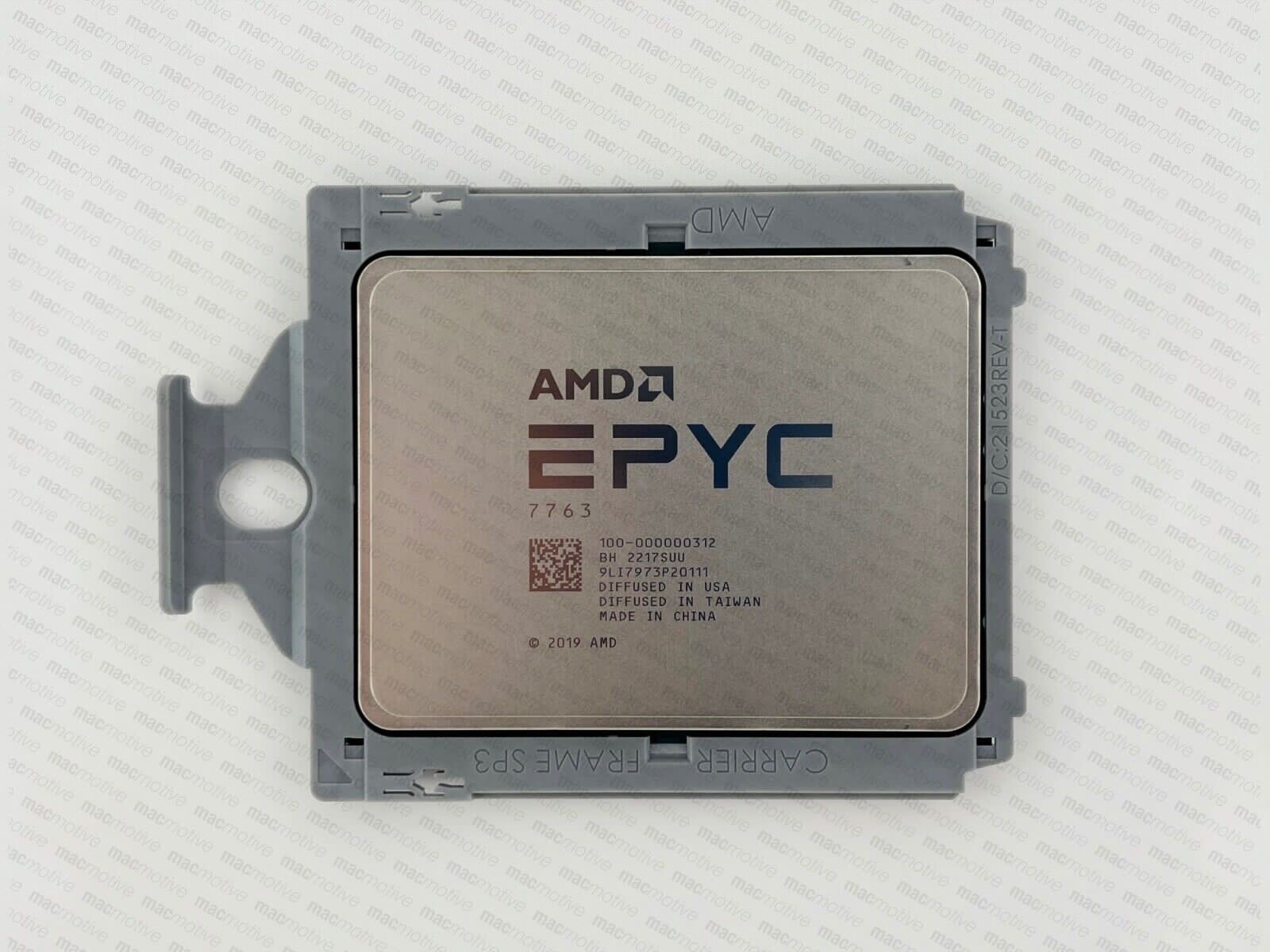 AMD EPYC Milan 7763 64-Core 2.45GHz SP3 Processor - Unlocked | eBay