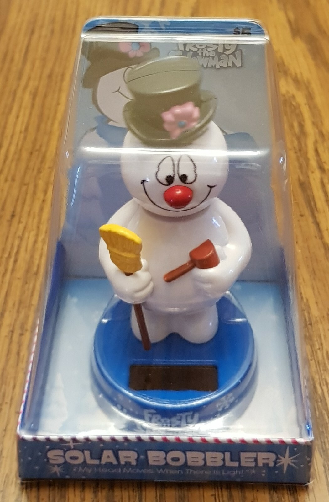 Christmas Santa Rudolph Peanuts Solar-Powered Bobble Head Bobbler GREAT ...