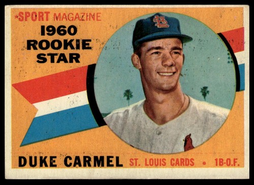 1960 Topps #120 Duke Carmel | eBay