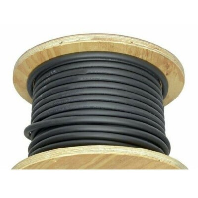 500' 4/0 AWG Class K Copper Welding Cable Black 600V | eBay