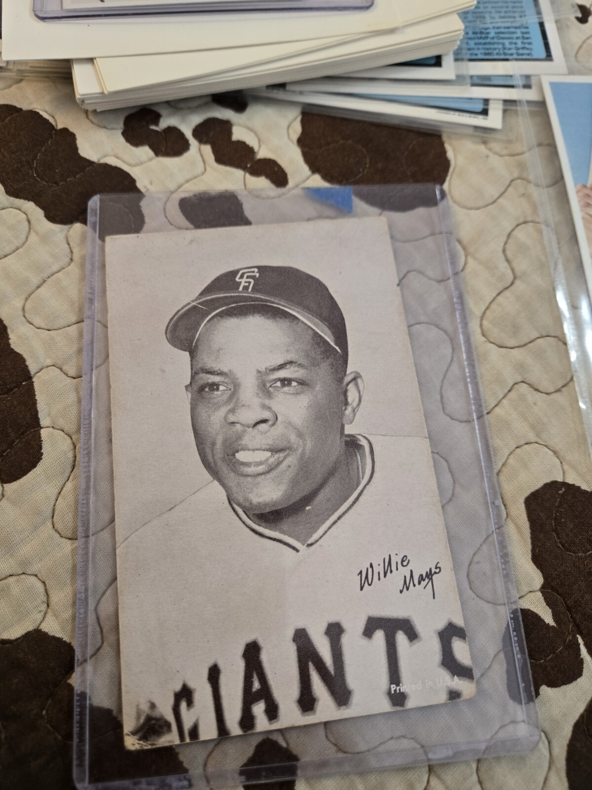 1947-66 Exhibits Willie Mays | eBay