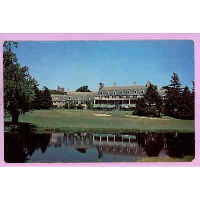 Postcard NJ The Princeton Inn Overlooking The Golf Course Princeton New ...