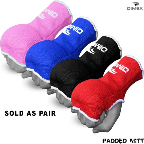 Dimex Boxing Inner Padded Gloves Hand MMA Fight Fist Protector Training ...