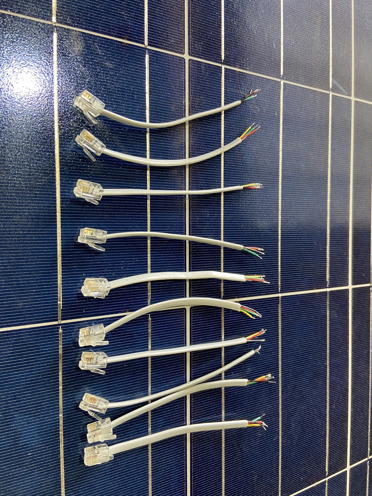 10pcs RJ11 Modular Plug DSL Telephone Connector. Gold-plated | eBay