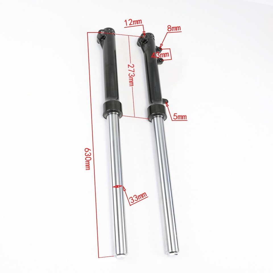 12" /14" Wheel Kit Disc Brake Front Forks End Pit Bike CRF70 XR50 SSR ...