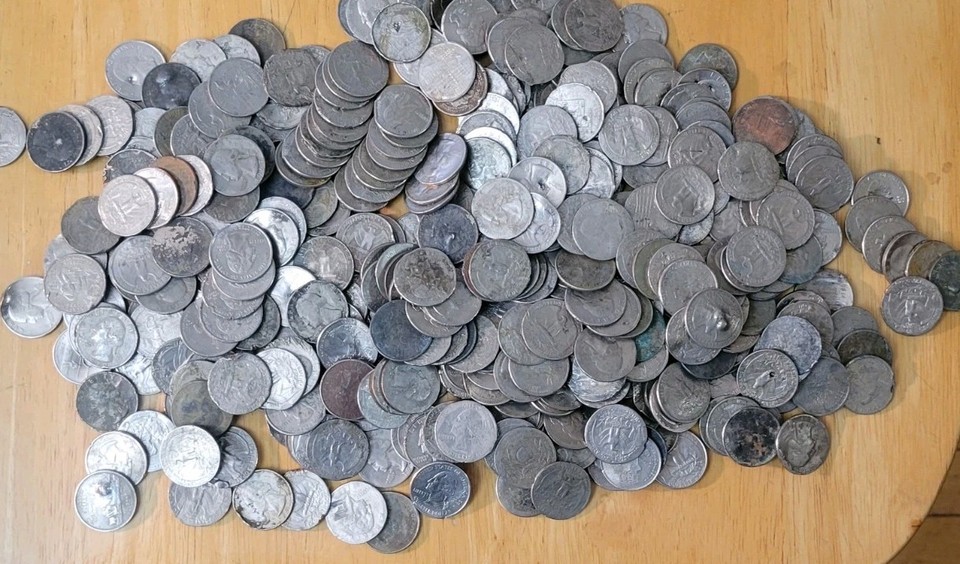400 Damaged US Quarters ($100 Face Value) | eBay