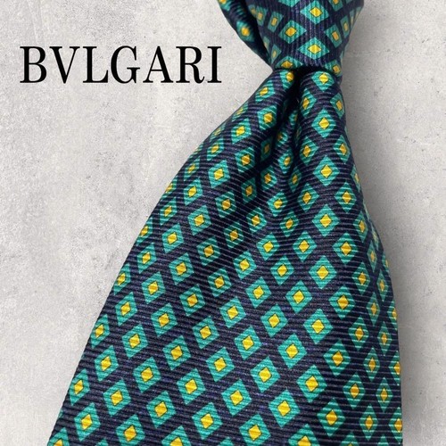 BVLGARI Bulgari Necktie All-over Pattern Business | eBay Australia