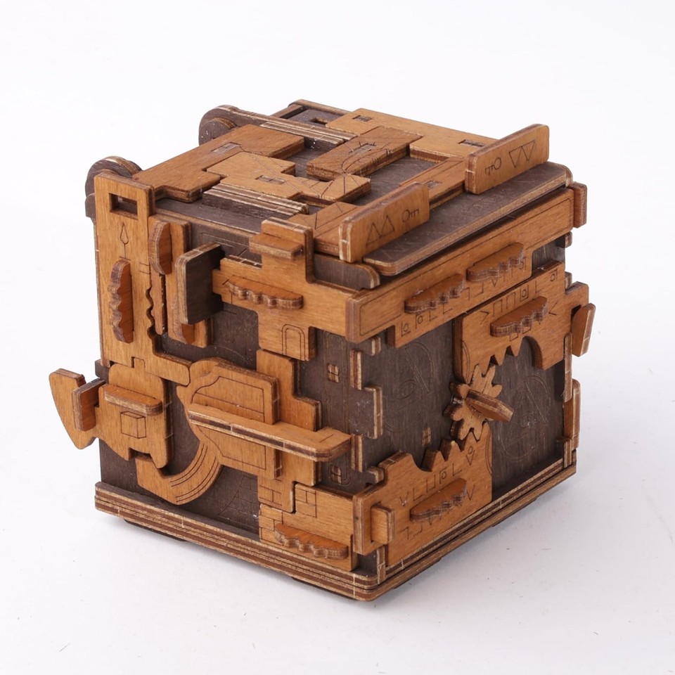 WOODEN.CITY Escape Room Puzzle Box – 3D Wooden Puzzle Box for Adults ...