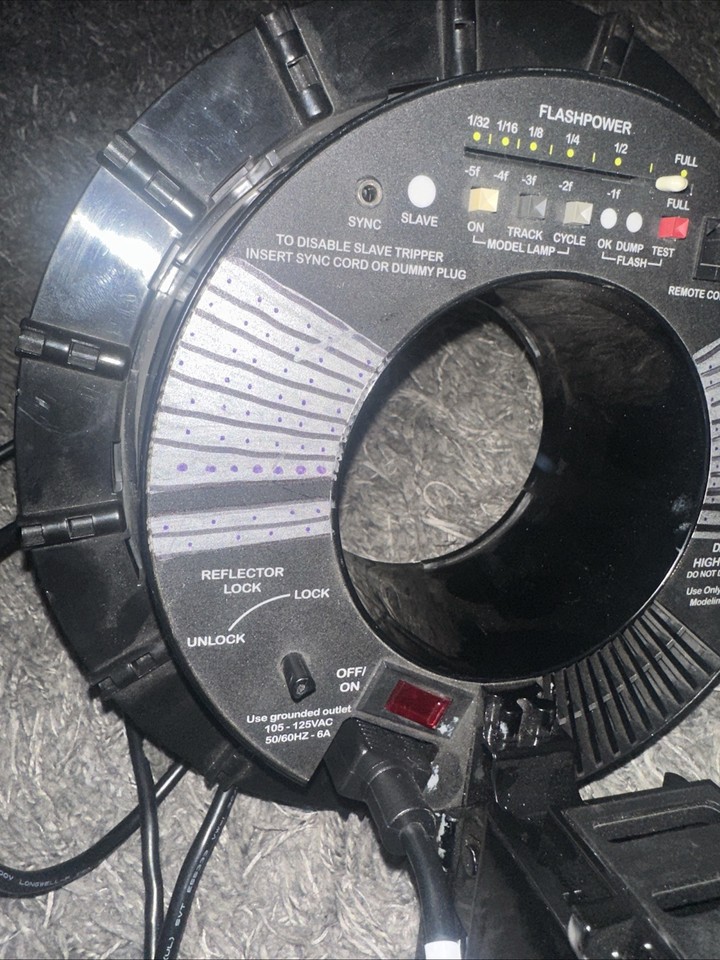 PAUL C BUFF ALIEN BEES ABR800 RINGFLASH UNIT | eBay