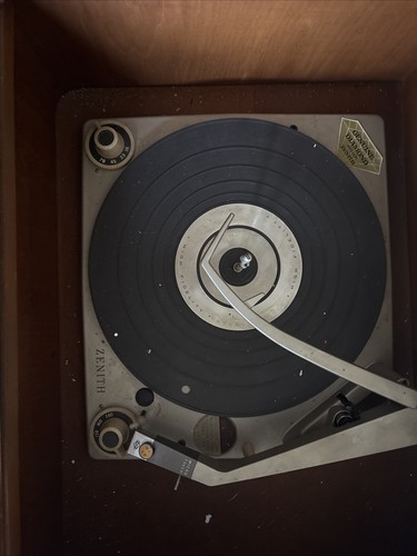 Zenith Classic Vintage Vinyl Record Player Stereo Console Turntable | eBay