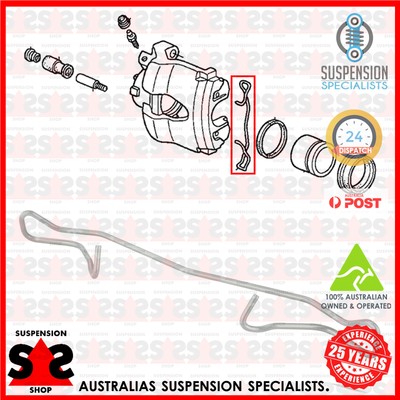 Front Spring, Disc Brake Pad Suit VOLVO V50 D5 V50 (545) | eBay