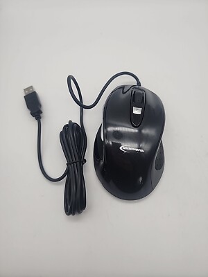 Innovera IVR61014 Full-size Wired Optical Mouse, Usb, Black | eBay