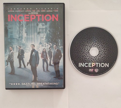 INCEPTION (DVD)Leonardo DiCaprio KEN WATANABE Joseph Gordon-Levitt ...