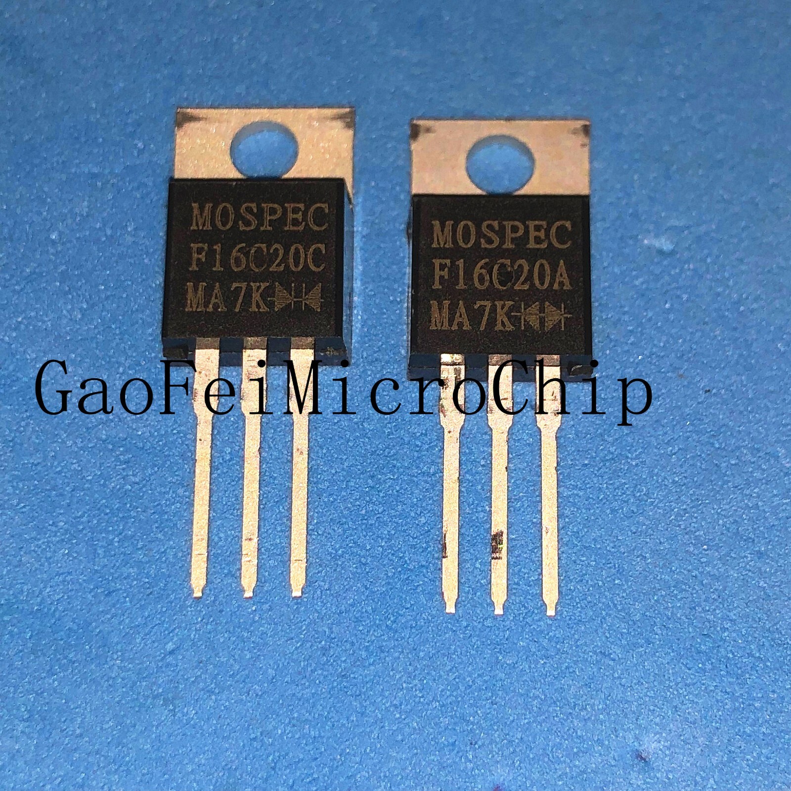 2PAIR/4PCS NEW MOSPEC F16C20A F16C20C 16A 200V TO-220 Fast recovery diode | eBay