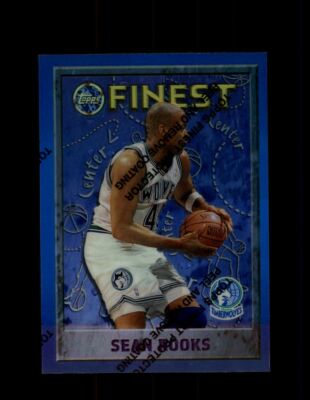1995 SEAN ROOKS FINEST #192 REFRACTOR TIMBERWOLVES *1702 | eBay