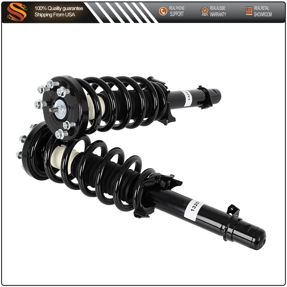 Complete Quick Front Pair Struts w/ Coil Springs Mounts For 2009-2012 ...