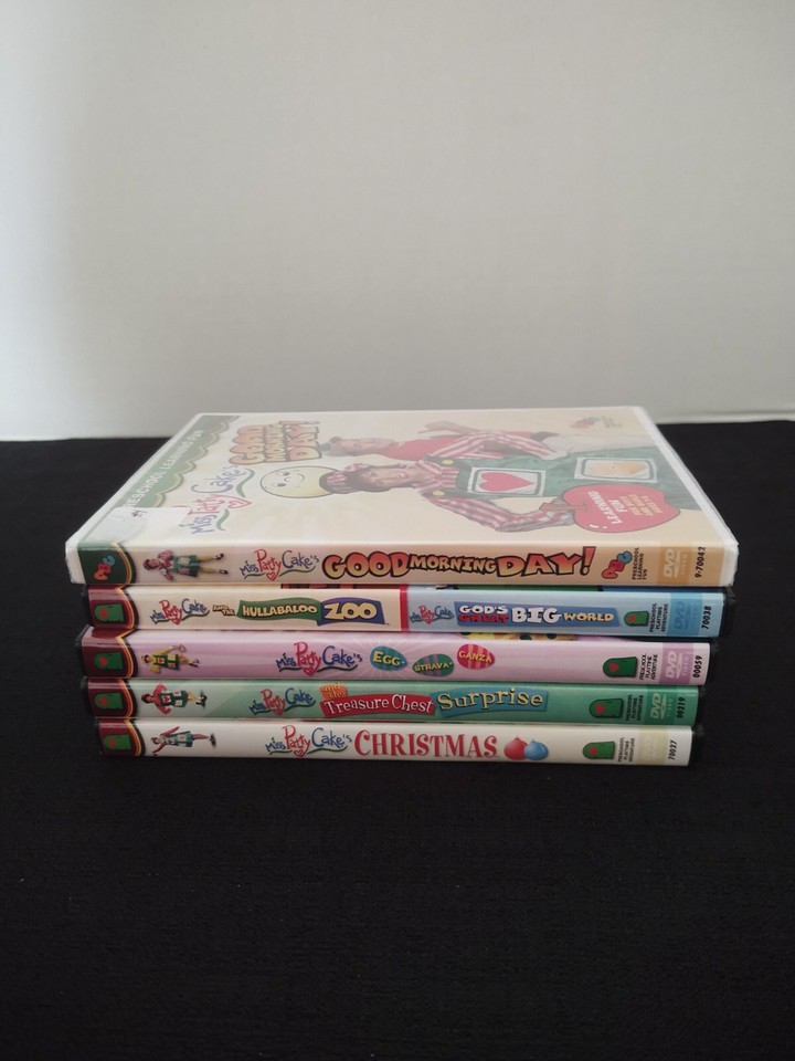 Lot of 5 Miss Patty Cake DVDS Mixed Titles ~ 1 New/4 Used, Like New ...