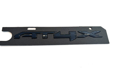 1PC Gloss Black Rear Tailgate AT4X Emblems Badge 2023-2024 GMC Canyon ...