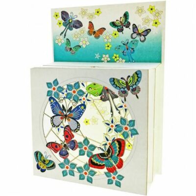 3D Multi-layered Magic Box Greeting Card by Forever Cards - Butterflies ...