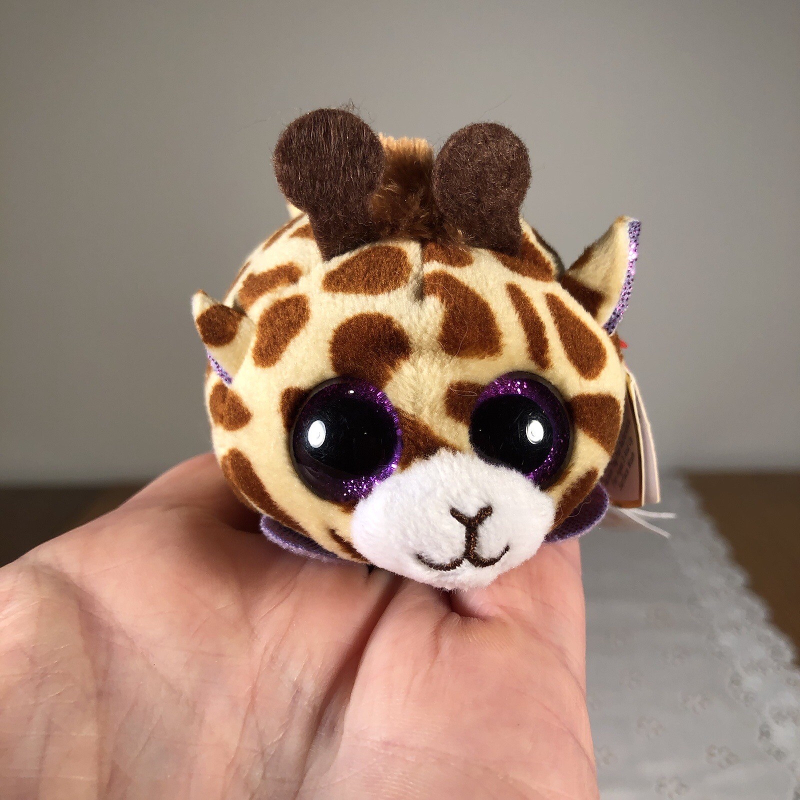 TY Beanie Teeny Tys 4" MABS Giraffe Plush Stuffed Animal Toy NWT | eBay