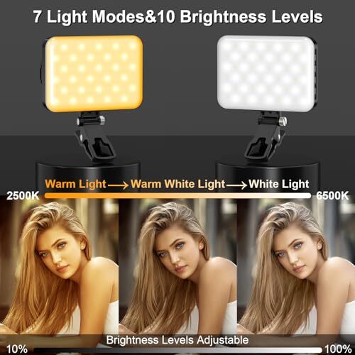 LED Camera Light Video Lights Portable Photography Lighting 60 LED ...