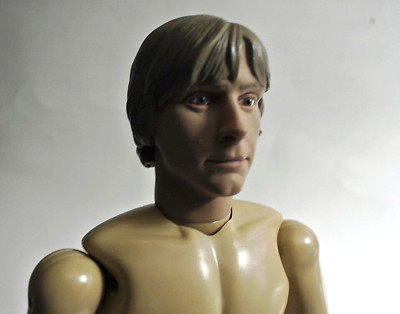 1/6 Luke Skywalker 12" figure head body by Sideshow Star Wars Mark ...