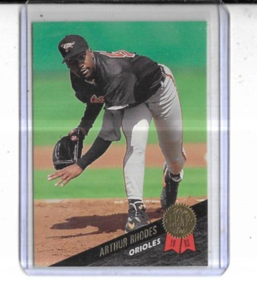 1993 Leaf #397 Arthur Rhodes Baltimore Orioles | eBay