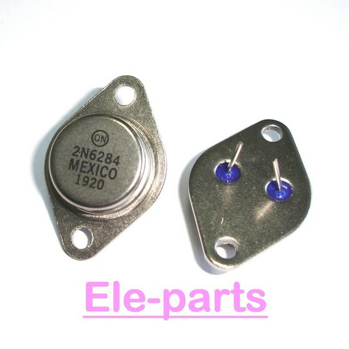 2 PCS 2N6284 TO-3 6284 Power Tube Silicon NPN Power Transistors Tube | eBay