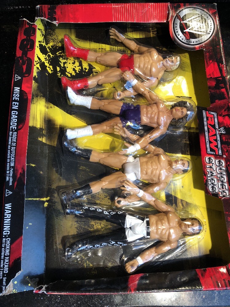 WWE RAW SUPERSTARS RIC FLAIR, CARLITO, CHRIS MASTERS SHAWN MICHAELS ...