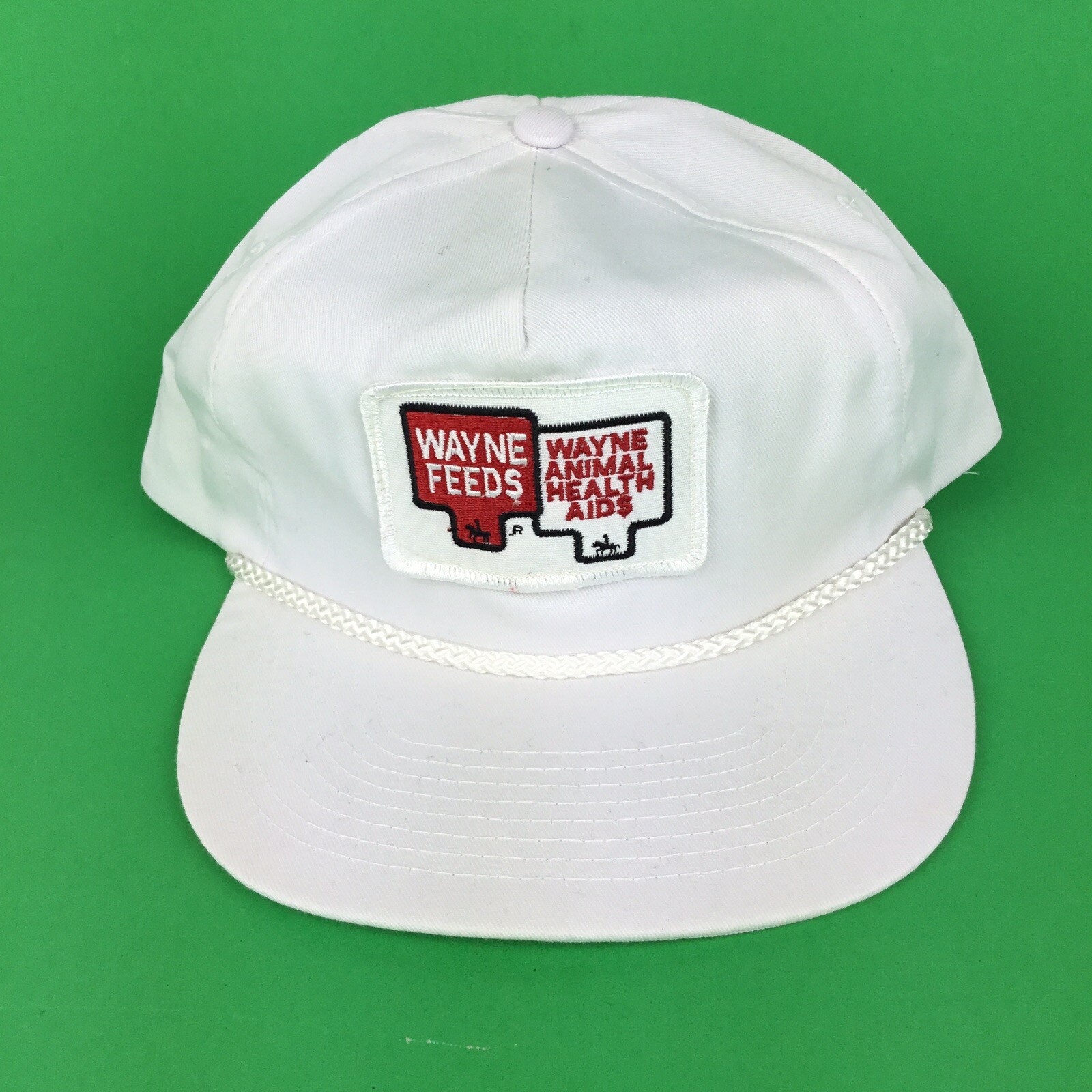 Wayne Feeds Wayne Animal Health Patch Logo White Base… - Gem