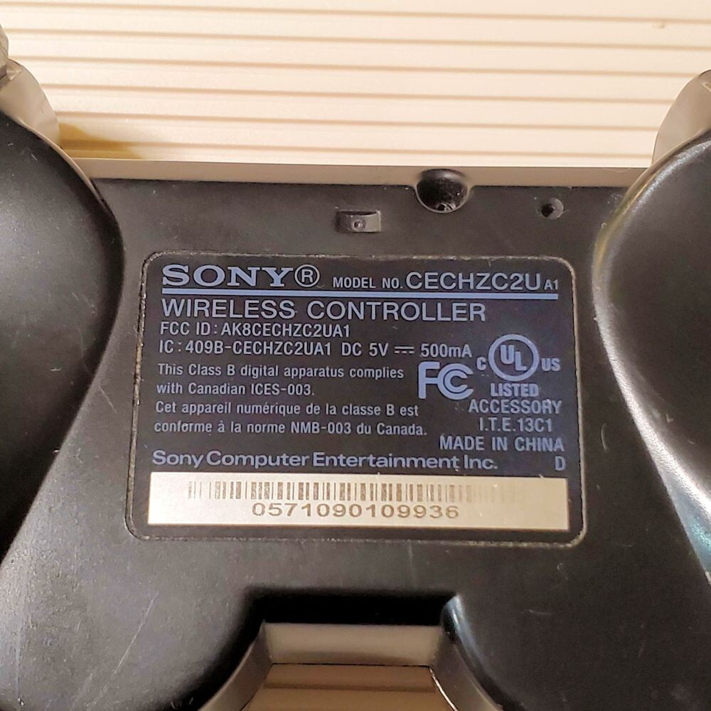 Authentic Sony Playstation 3 PS3 Genuine Dualshock CECHZC2U - Read ...