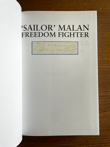 Sailor Malan book signed Henryk Szczesny Battle of Britan pilot 74 ...