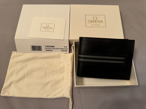 Omega Watch Related Item - Men's Leather Wallet With Integrated NATO ...