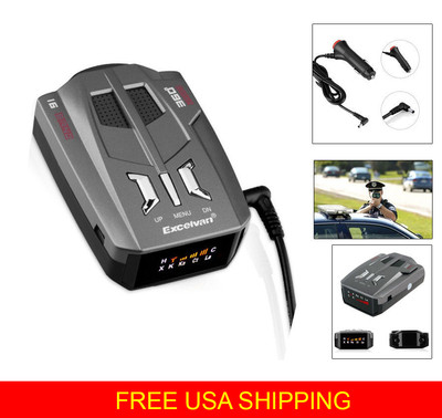 Radar Detector Car Police Laser Lazer Cop Radspeed Pro Rad Speed Edge ...
