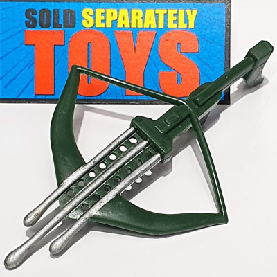 Vtg Spiral Zone Razorback CROSSBOW original Tonka 1987 green weapon ...
