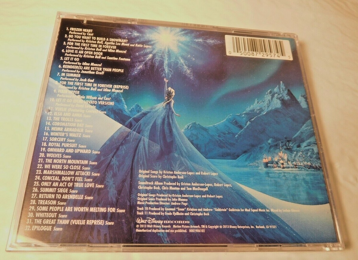 Frozen Soundtrack Cd