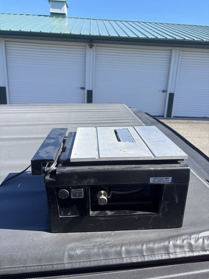 Micro-Mark Microlux Mini Tilt Arbor Table Saw | eBay