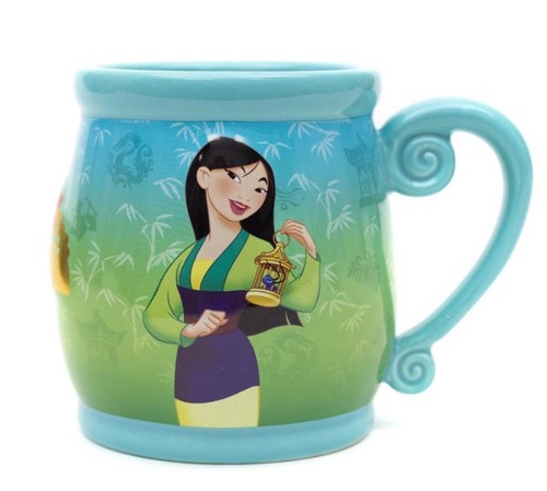 Disney Princess 2022 Rare Collectible Mulan Mushu 19oz Ceramic Mug New ...
