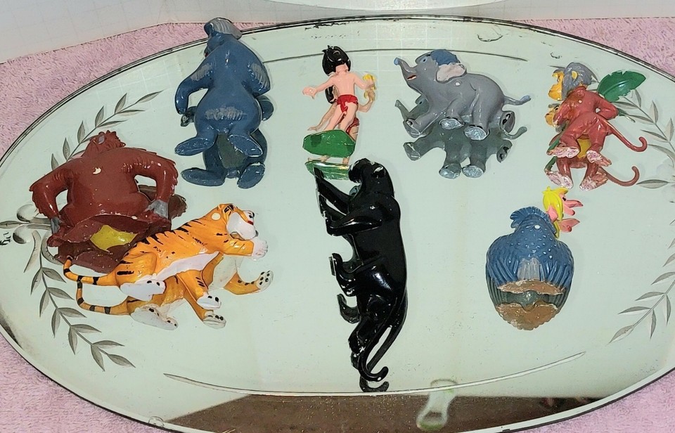 Jungle Book rare Heimo figures nice set condition nice paint complete ...