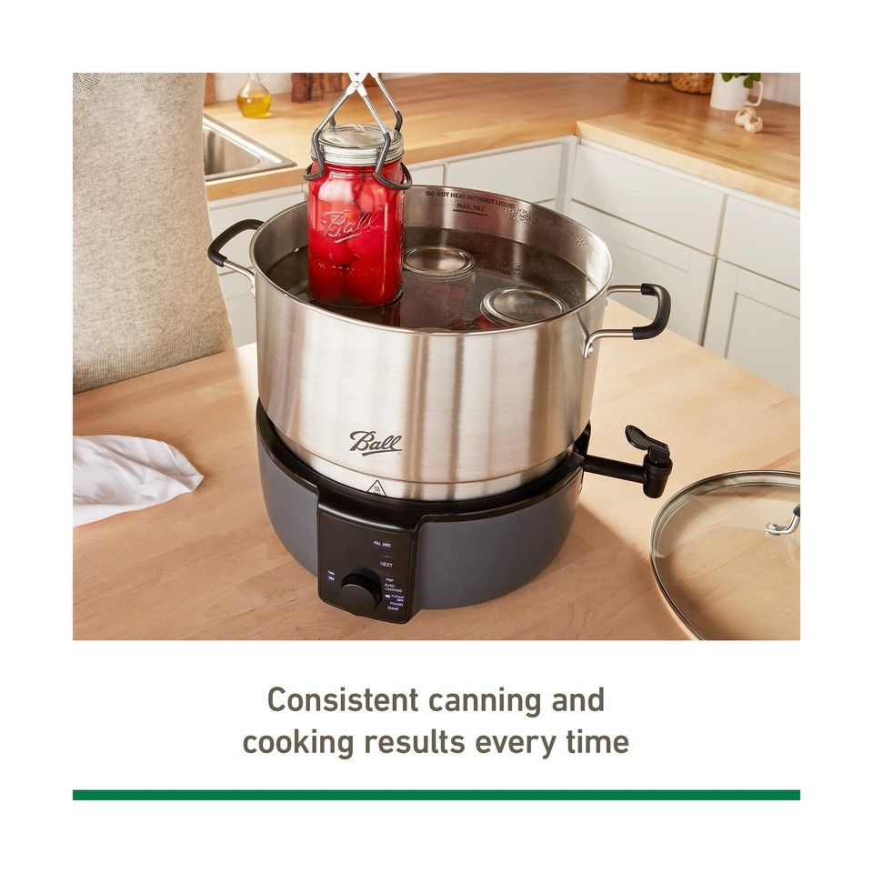Ball EasyCanner Electric Water Bath Canner New Bath Canner | eBay