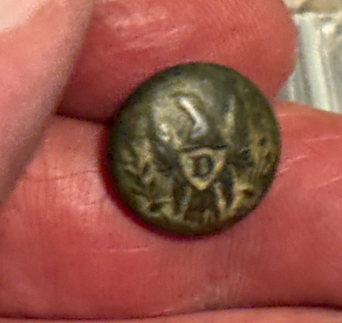 RARE Civil War U.S. Dragoon Rifle Infantry Button | eBay