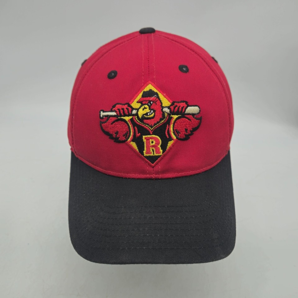 Rochester Red Wings Strapback Hat Baseball Cap Minor League MiLB Red ...