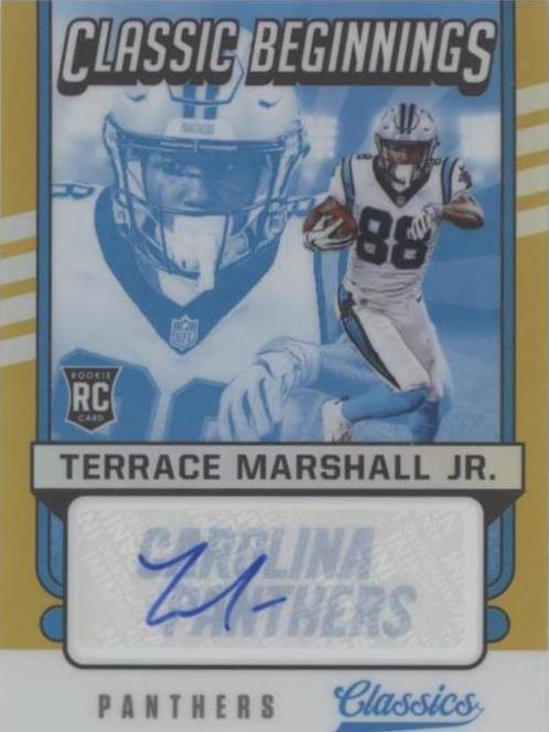 2021 Panini Classics - Classic Beginnings Terrace Marshall Jr. #CB-TM ...