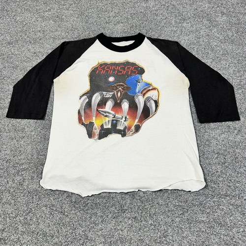 Vintage Kansas Concert Shirt Drastic Measures Tour 1983 Small Original ...
