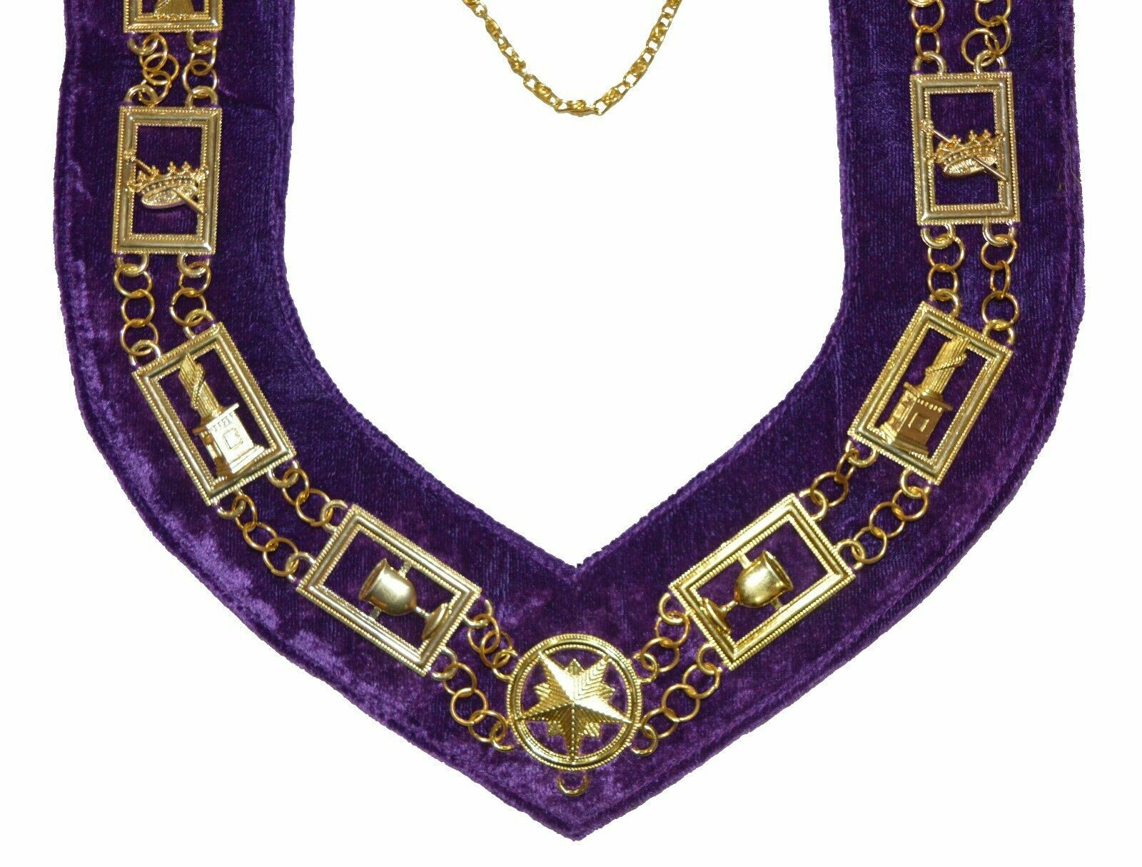 New Order Of Eastern Star OES Chain Collar | eBay
