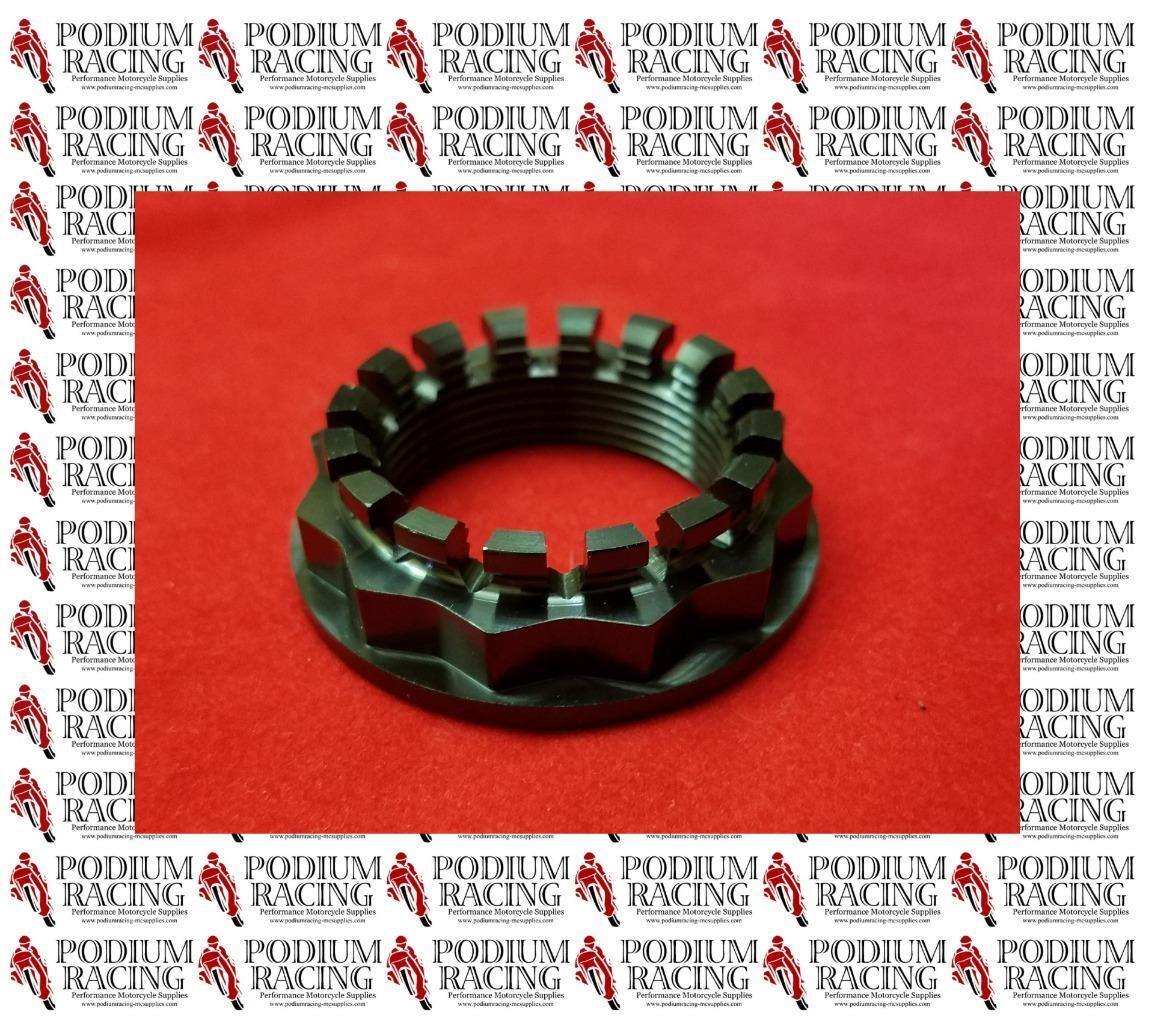DUCATI MULTISTRADA 620 1000 1100 BLACK TITANIUM REAR AXLE NUT SPROCKET ...