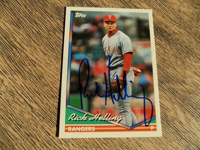 1994 TOPPS TRADED #58 RICK HELLING PHILADELPHIA PHILLIES SIGNED ...