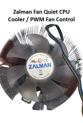 Zalman Fan Quiet CPU Cooler / PWM Fan Control | eBay