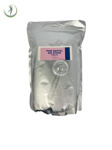 DENTAL LAB GYPSUM DIE STONE PINK TYPE IV STRONG COMPOUND 5 Lbs. RE ...